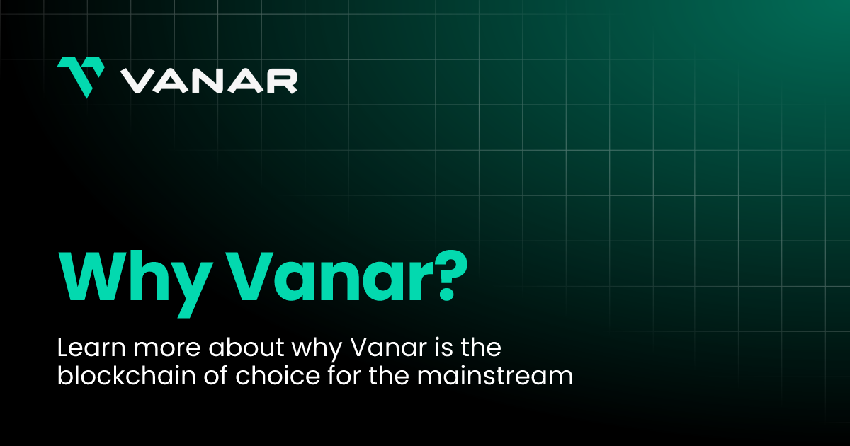 Why Vanar? | Documentation